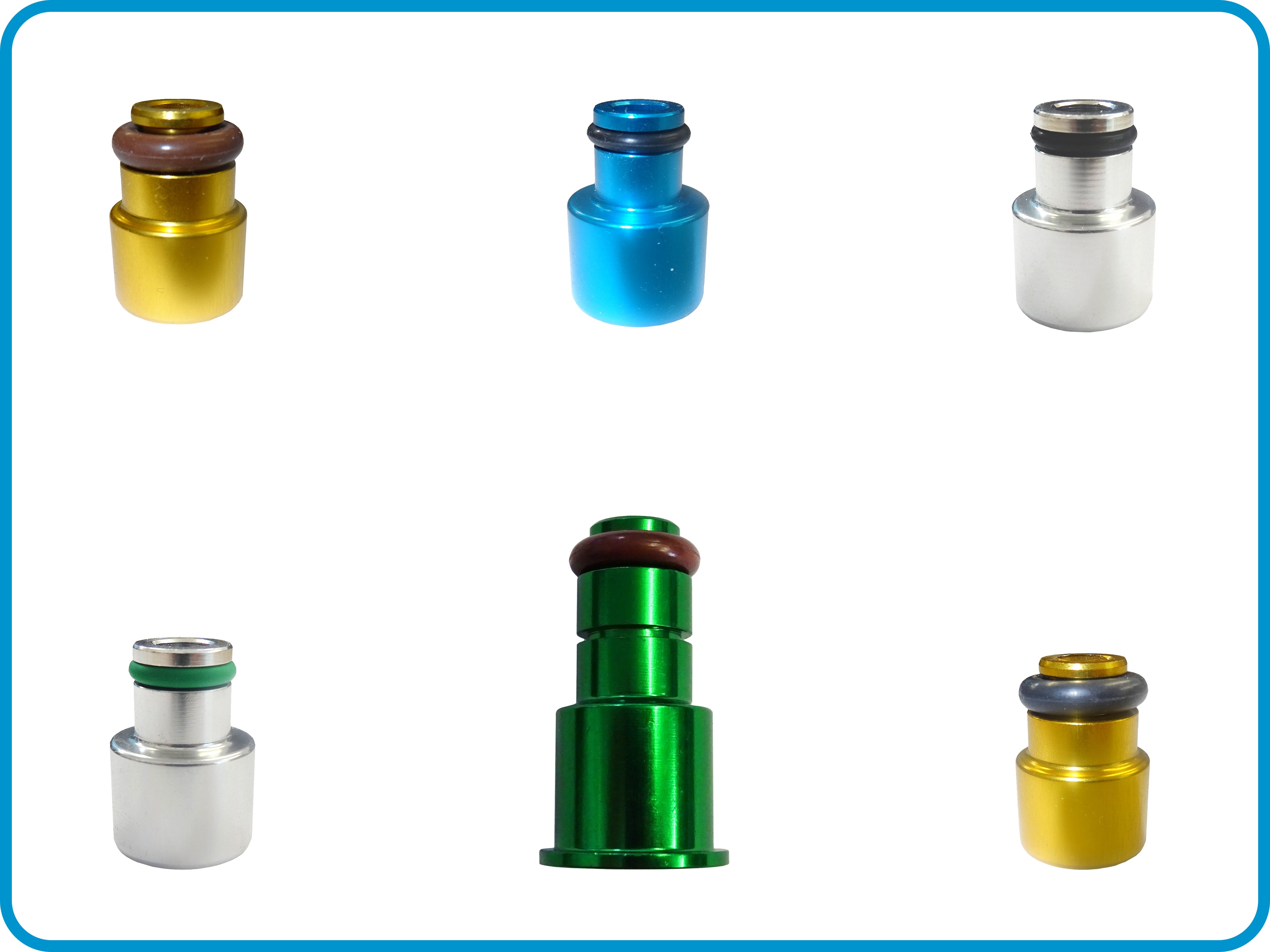 ASNU Fuel Rail Adapter Caps – ASNU Performance Products